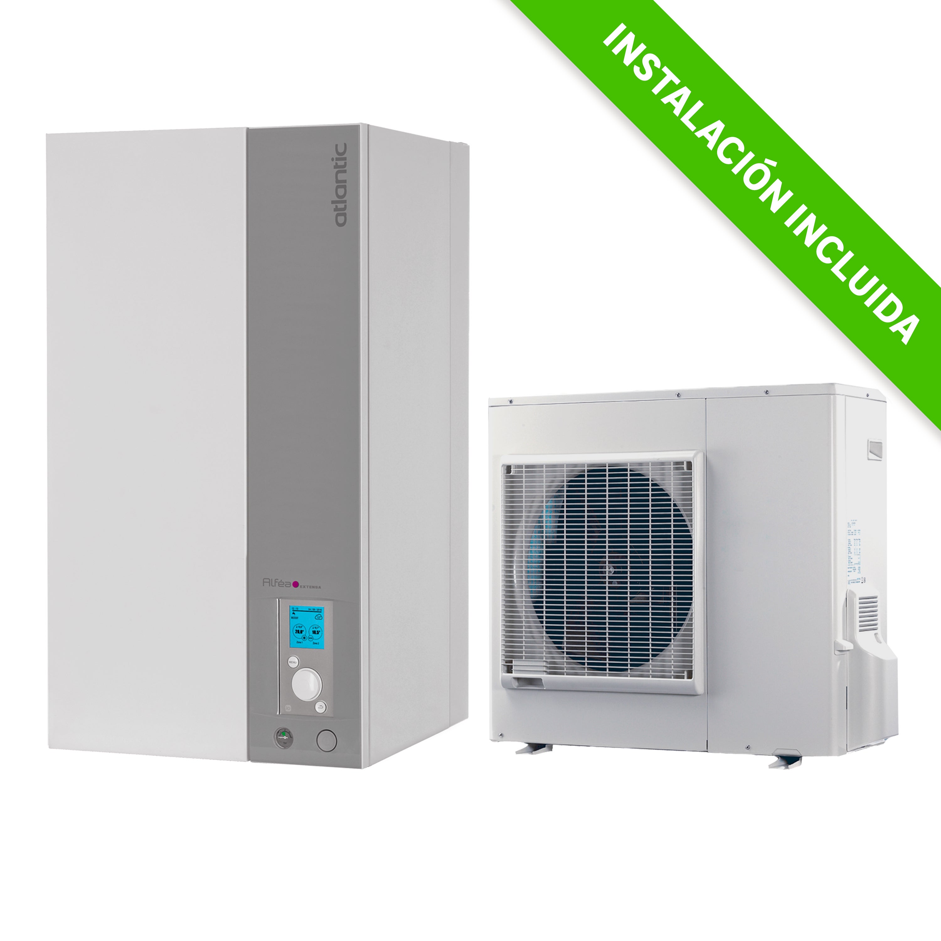 Instalación bomba de calor aerotermia Alfea Extensa AI 8 | Leroy Merlin