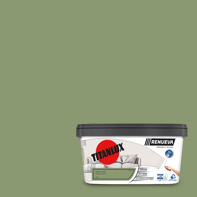 Pintura Titanlux colores: amplia variedad y cobertura duradera