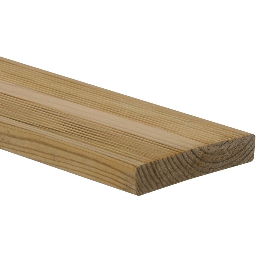 Lame pin traitée CL4 verte striée TS16 21x145X2400MM | Leroy Merlin