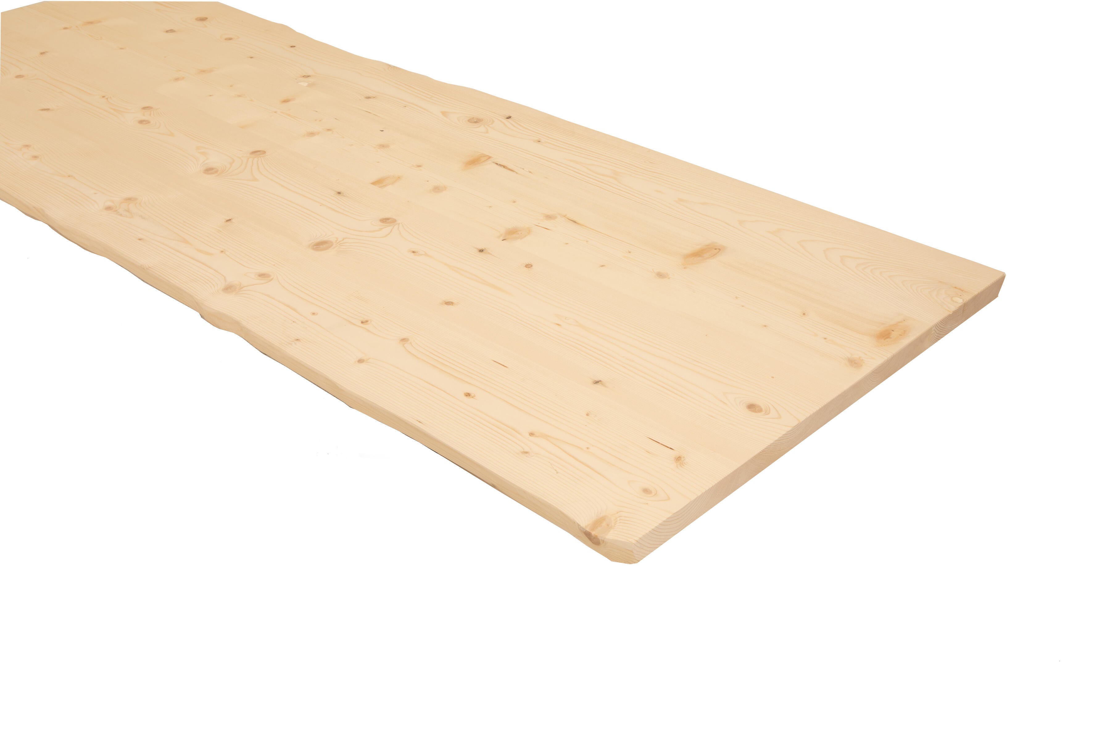Tavola massello in legno di abete, 1° scelta L 90 x 240 cm x Sp 40 mm ...