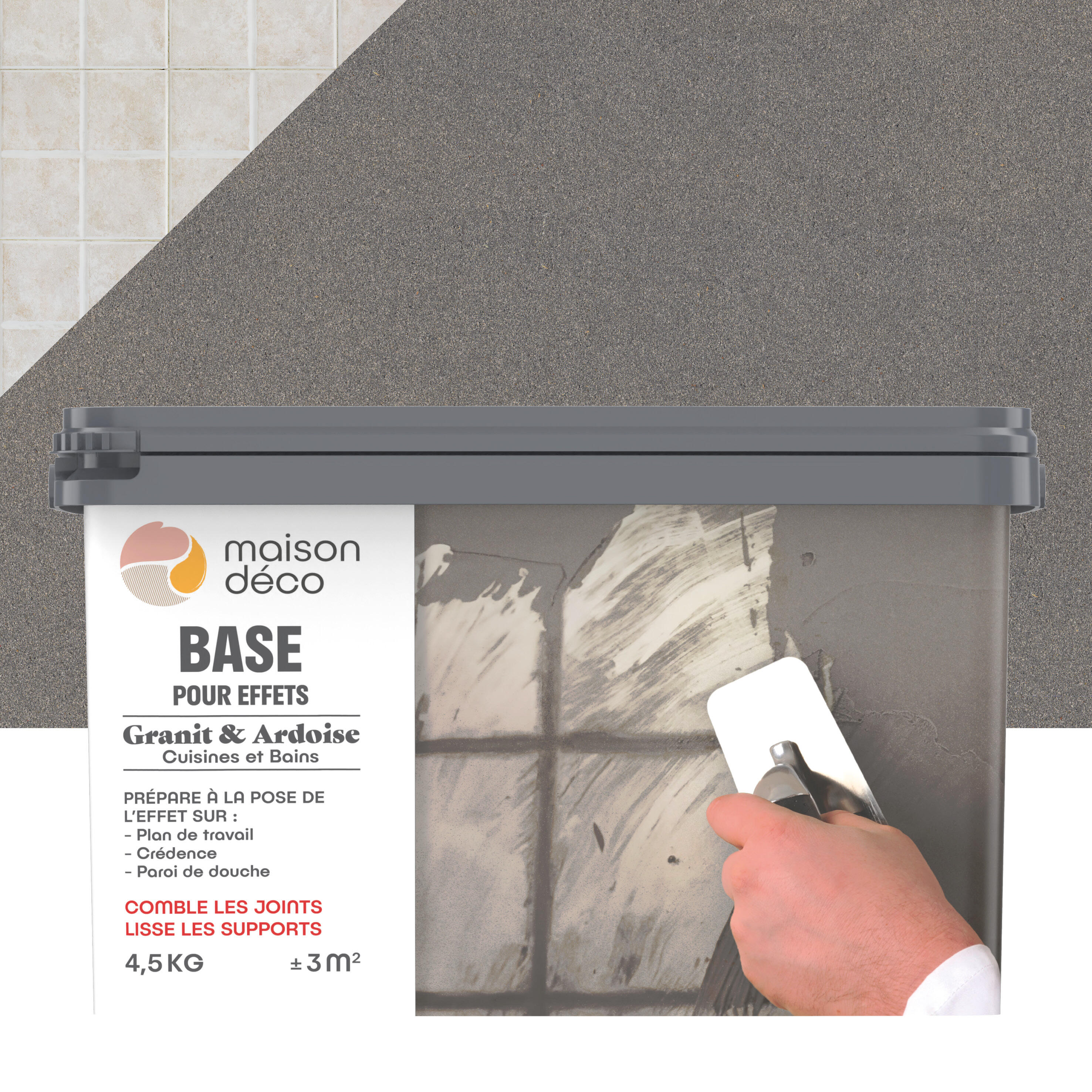 Sous-couche Masqu' carrelage, MAISON DECO, base, 4.5kg | Leroy Merlin