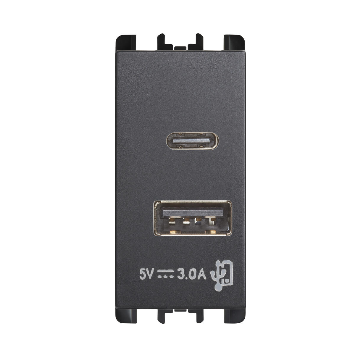 Presa di alimentazione USB A, USB C Nea SIMON URMET, colore antracite ...