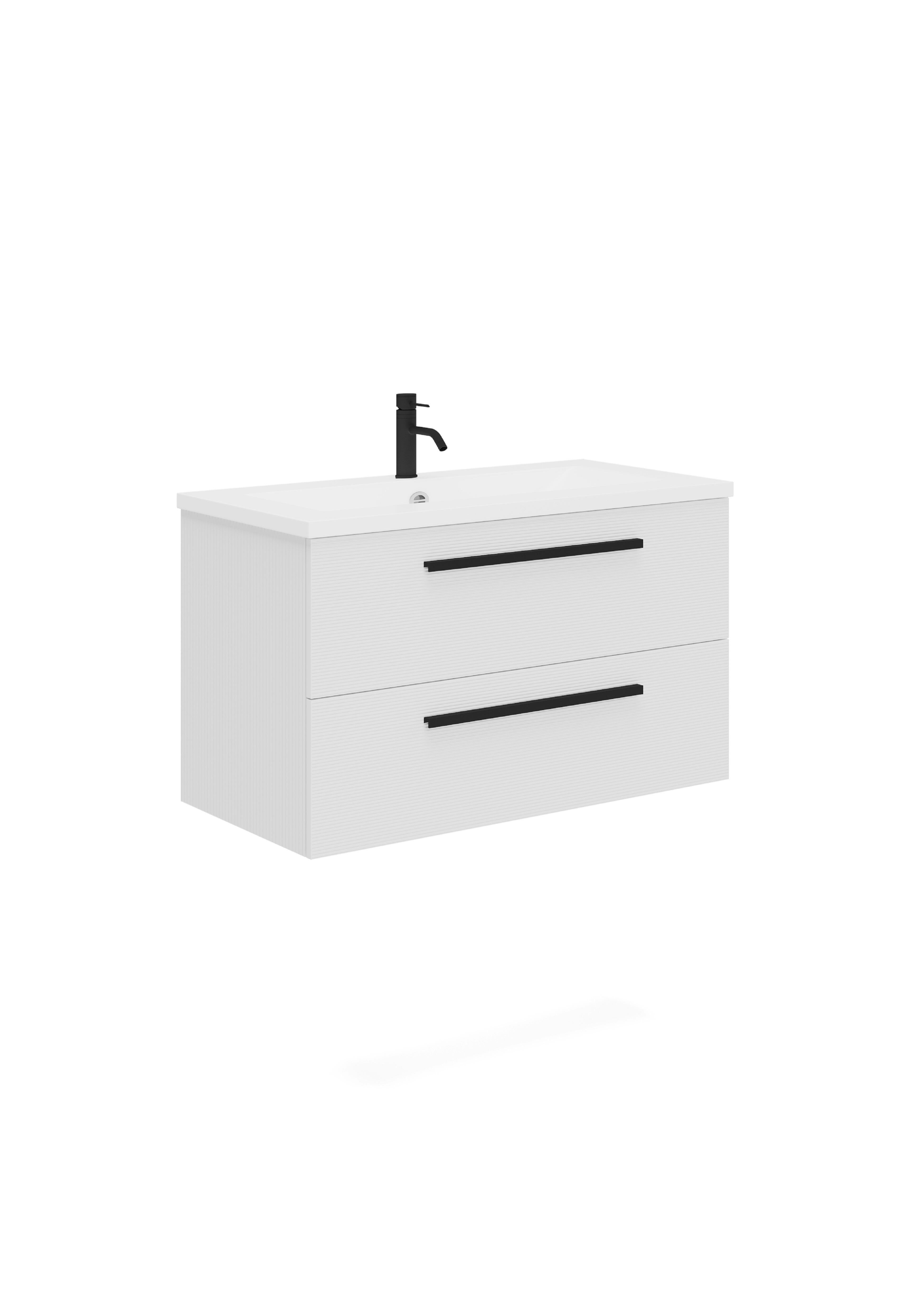 Mueble de baño Madrid blanco 80x45 cm | Leroy Merlin