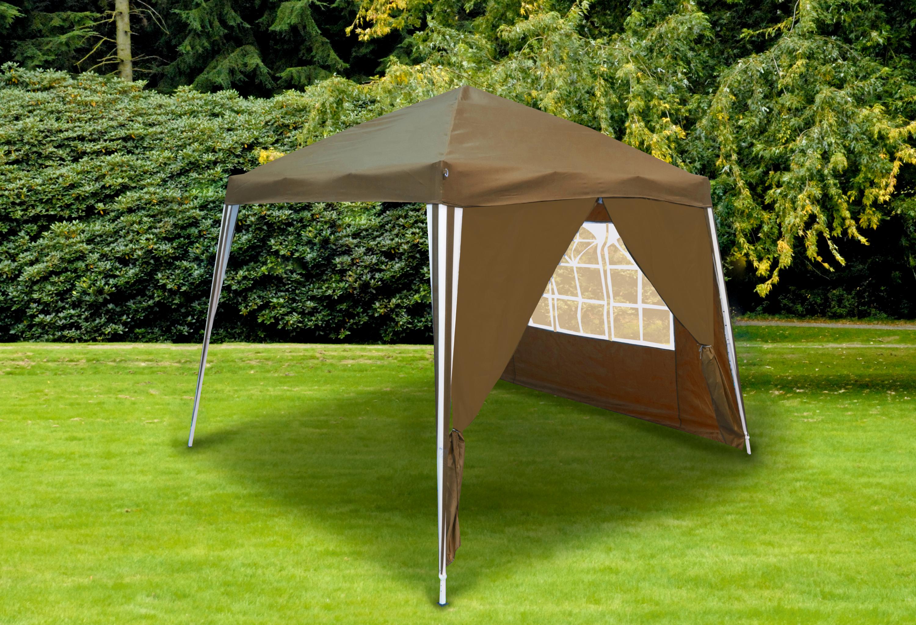 Carpa plegable Lifetime Garden 2,5x3x3 m marrón | Leroy Merlin