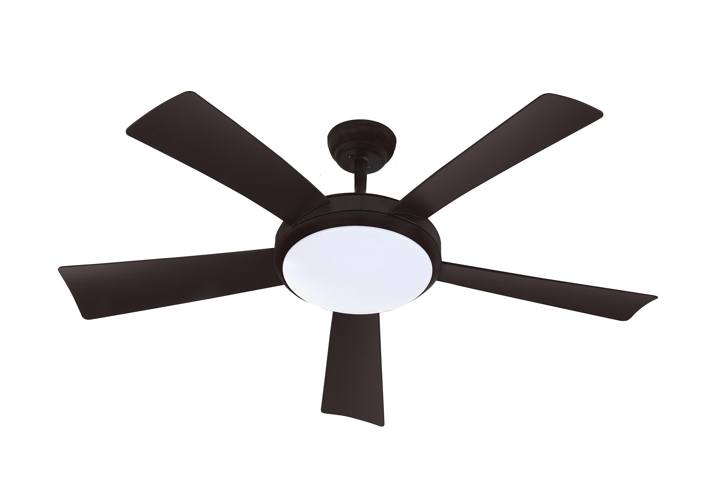 Ventilateur de plafond avec éclairage, Wallis, D132, FARELEK, noir ...