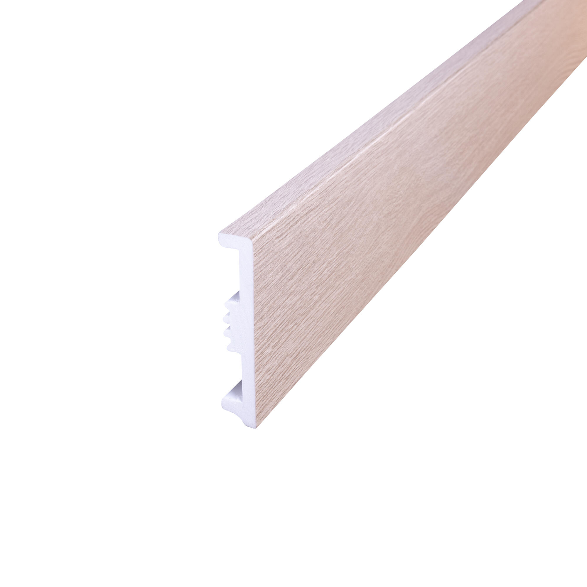 Rodapié de poliestireno de 240x8cm marron NAT330 ARTENS | Leroy Merlin