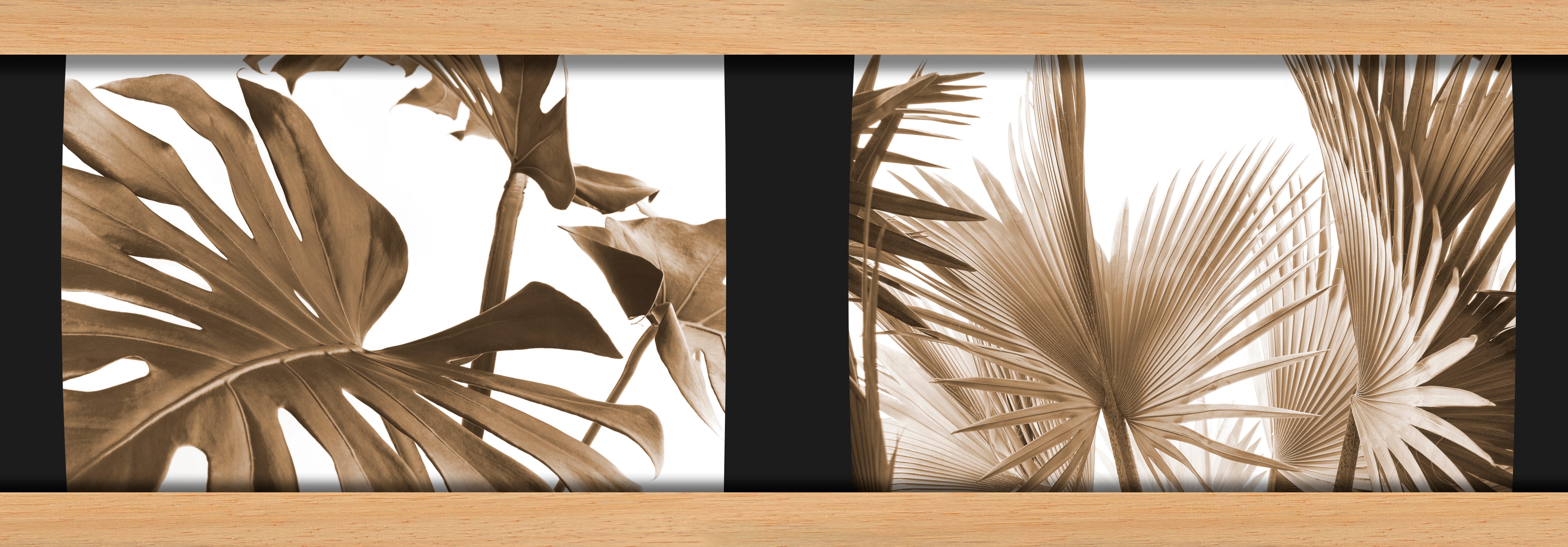 Cadre photo multiple Tokio naturel, Moderne H.15 x l.41 cm | Leroy Merlin