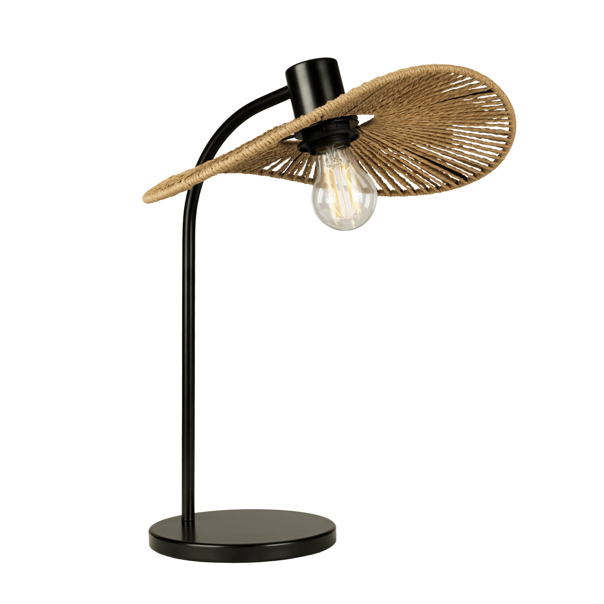 Lampe Siruela, acier, H.47.5 cm, E27 | Leroy Merlin
