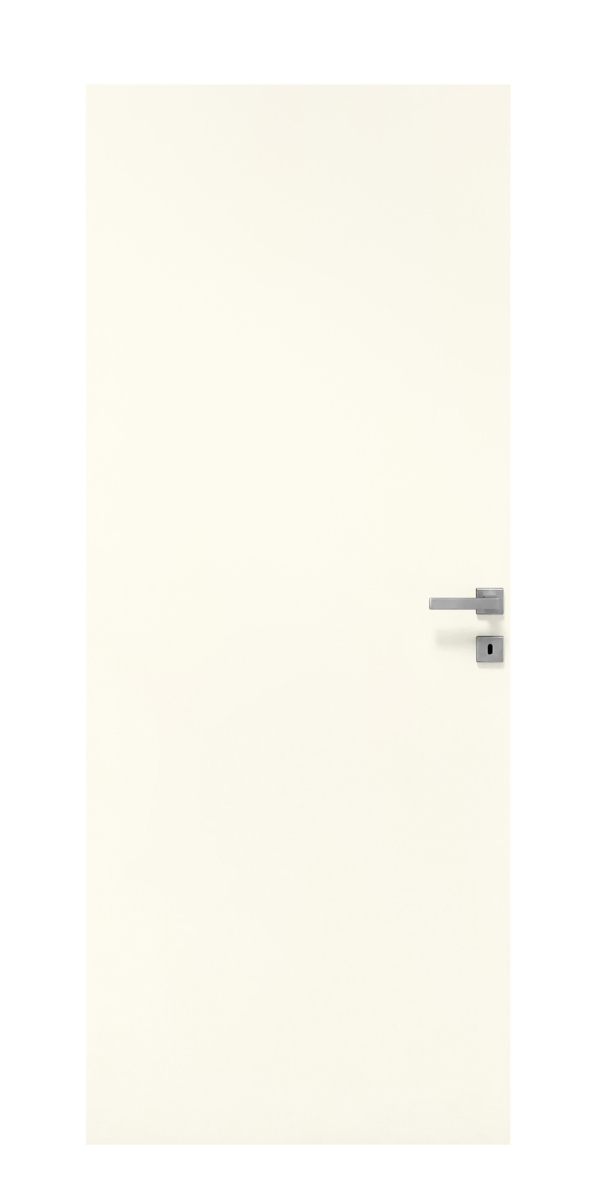 Bloc-porte invisible fleur de cloison, réversible, 83 cm | Leroy Merlin