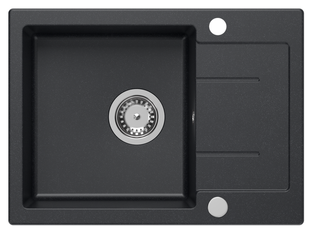 Zlewozmywaki jednokomorowe czarne - Leroy Merlin