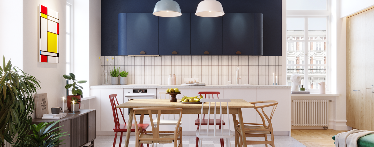 Styl modern retro. Jak urządzić kuchnię? - Leroy Merlin