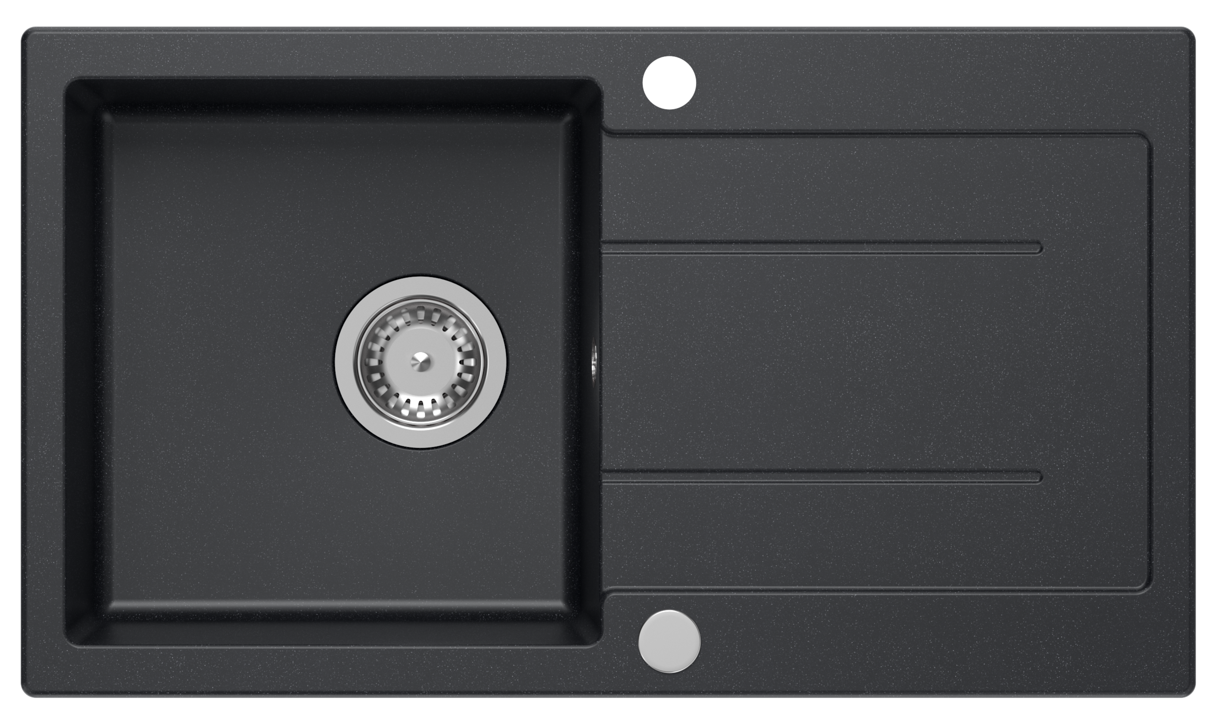 Zlewozmywak granitowy Vivaro Quadron - Leroy Merlin