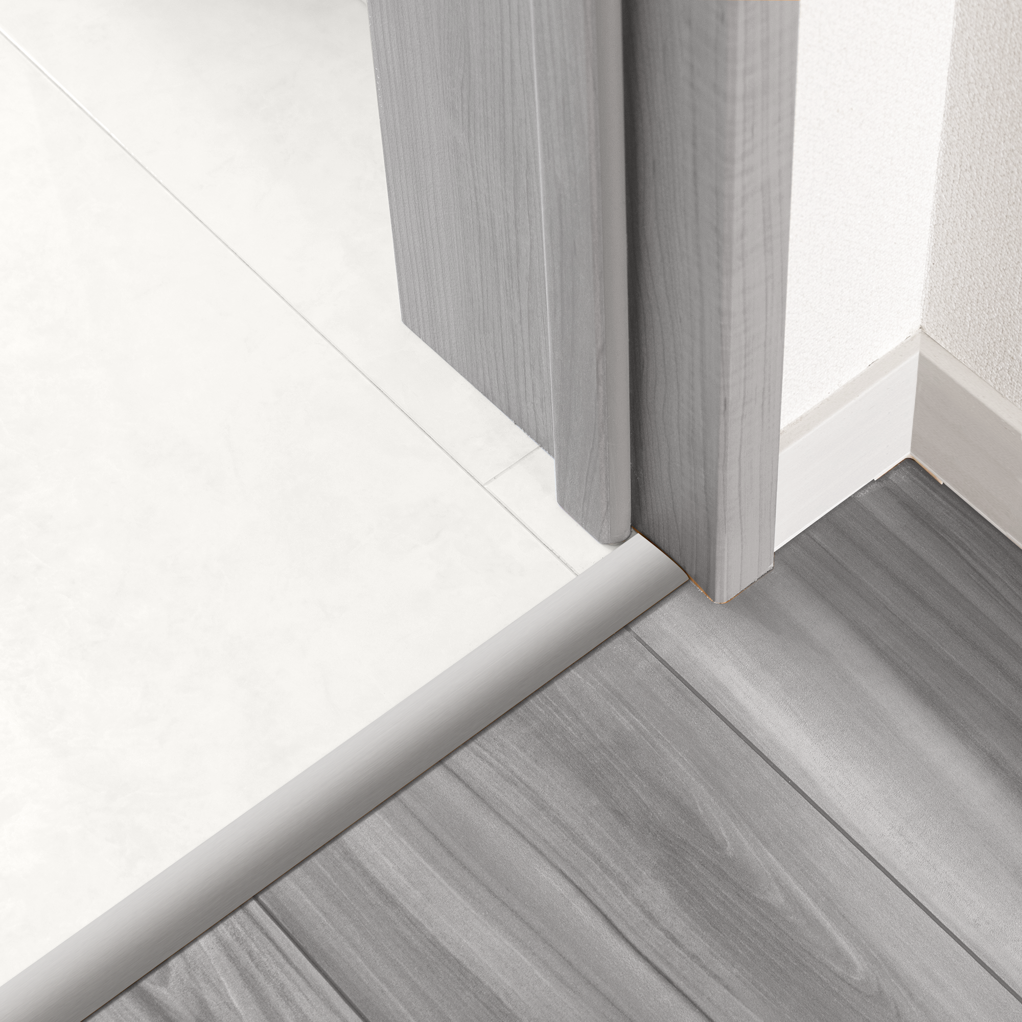 Perfil de acabado 4 en 1 de aluminio mate 830x37mm ARTENS | Leroy Merlin