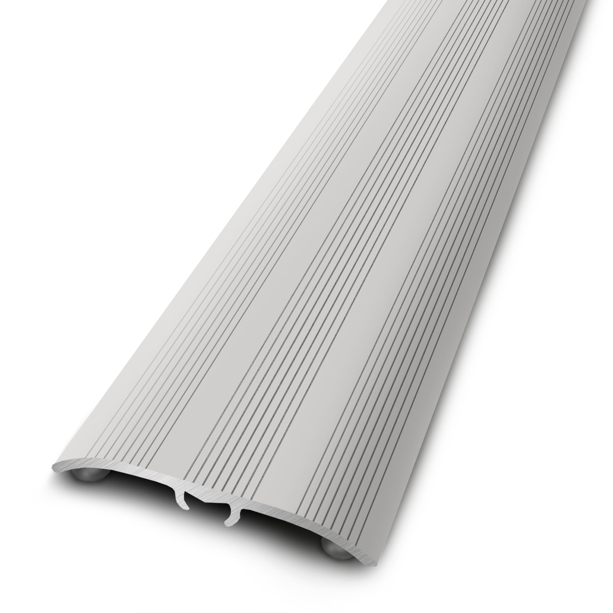 Perfil de umbral 4 en 1 de aluminio mate Ranur 830x47mm ARTENS | Leroy ...