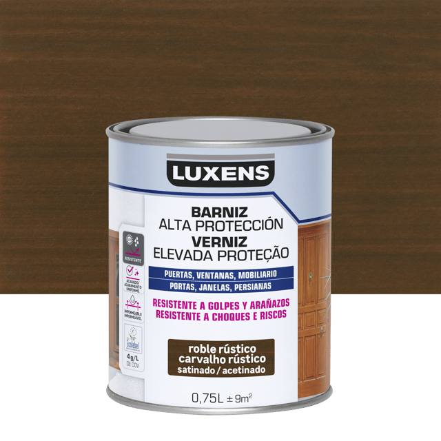 Barniz color madera para exteriores: protección y fácil aplicación