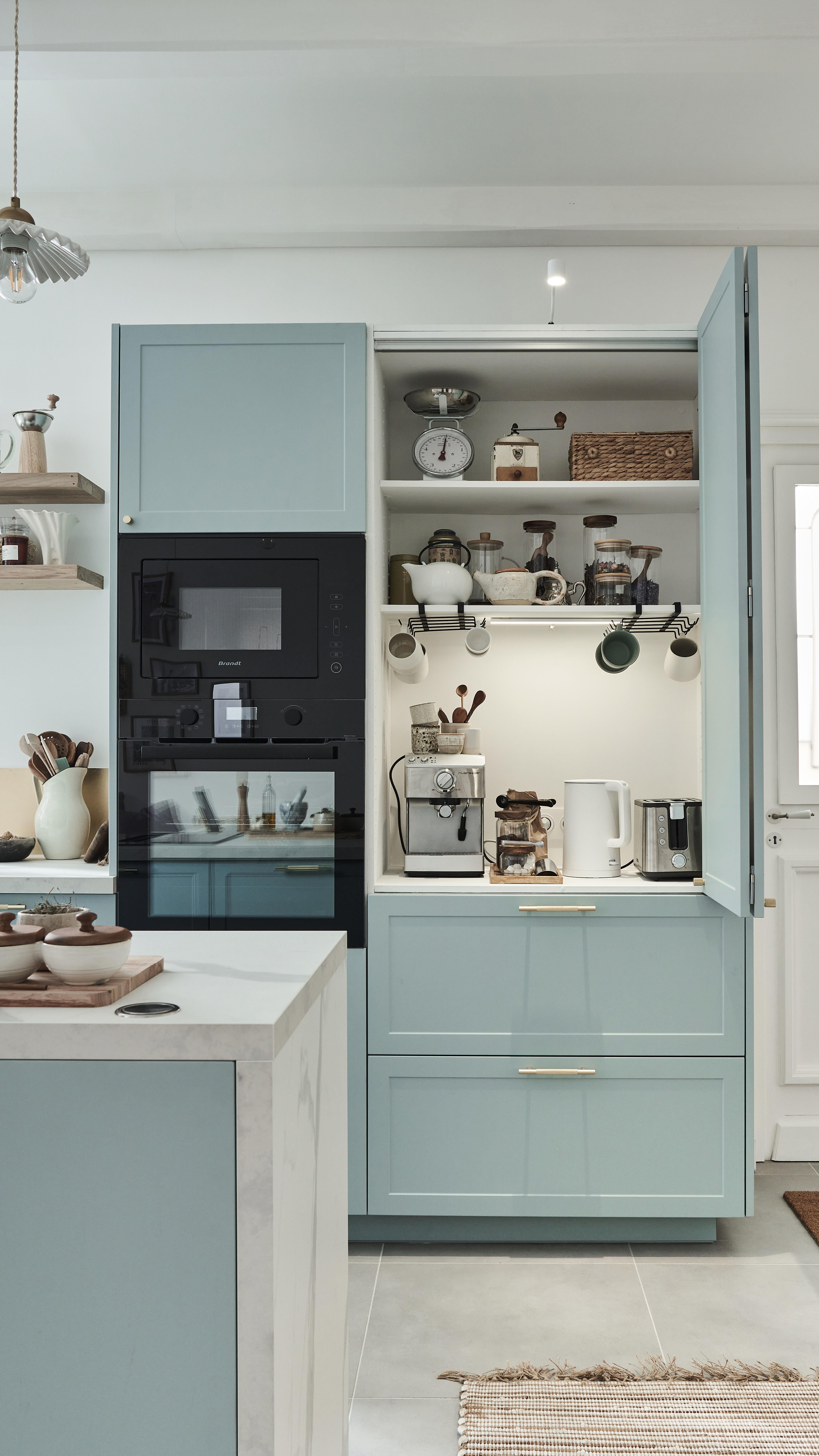 Kit rail pour caisson bar à café, ouverture à droite STANDERS | Leroy ...