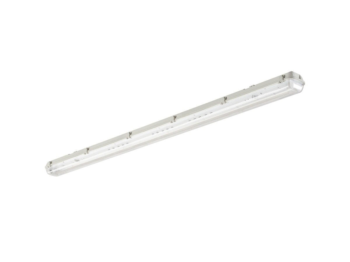 Réglette LED étanche, double G13, L.150 cm 4100lm blanc neutre Sylproof ...
