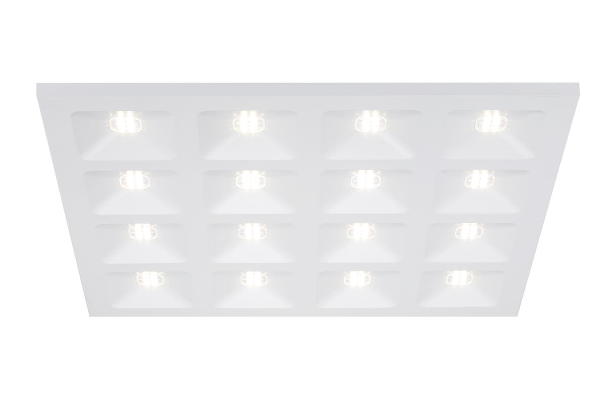 Panneau LED 60x60 cm blanc neutre intensité variable 4650 lumens Quadro ...