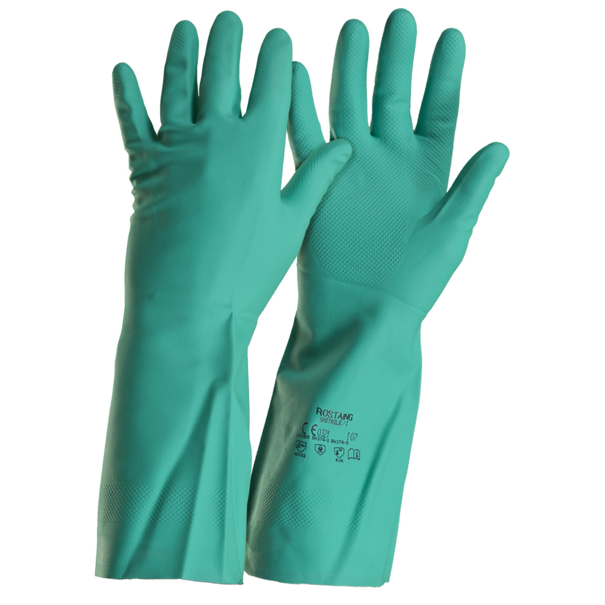 Gant pour les travaux chimiques nitrile, T 9 ROSTAING | Leroy Merlin