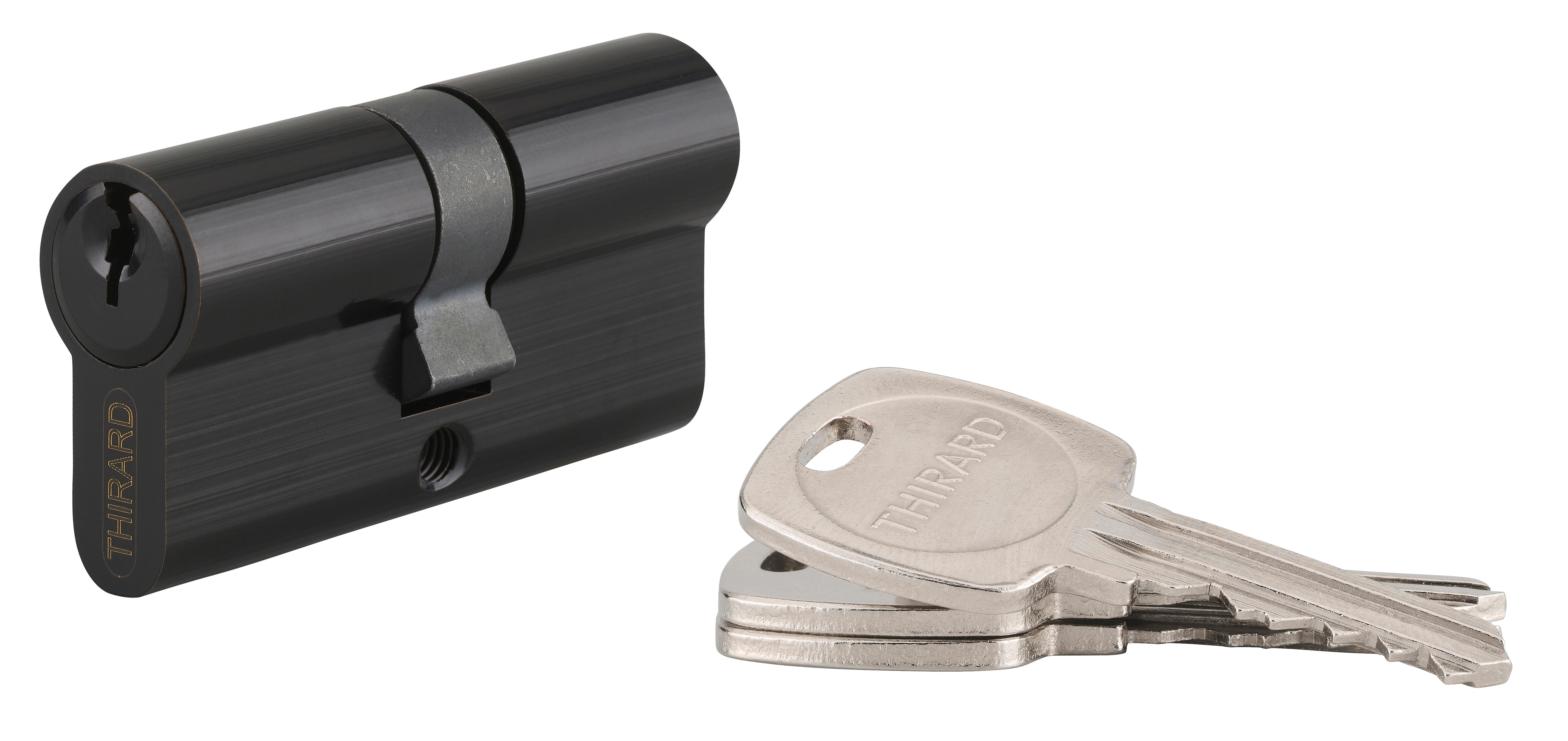 Cylindre THIRARD Cylindre std L.30 + 30mm 3 clés | Leroy Merlin