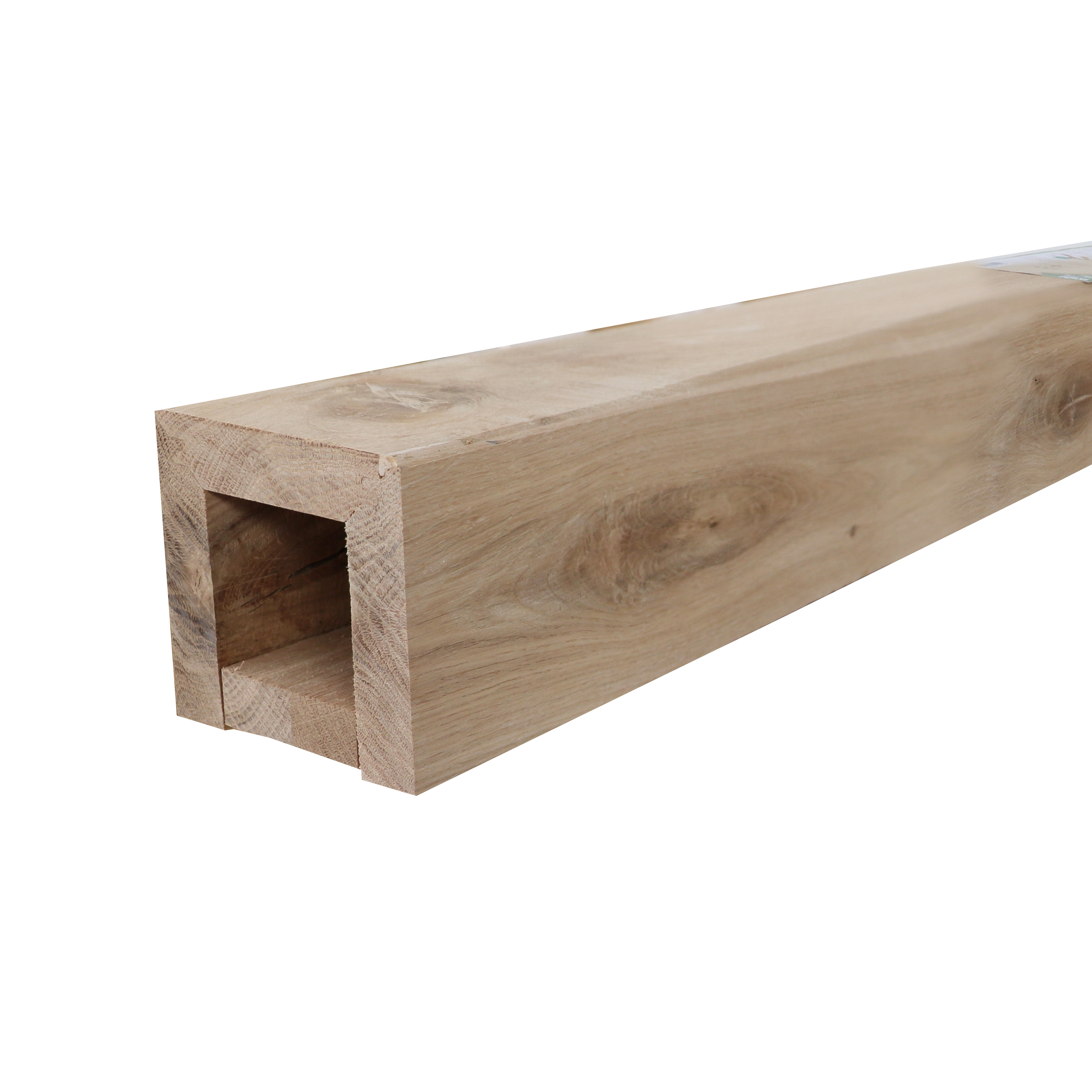 Poutre chêne creuse rustique l.15 x H.15 cm, L.3 m | Leroy Merlin