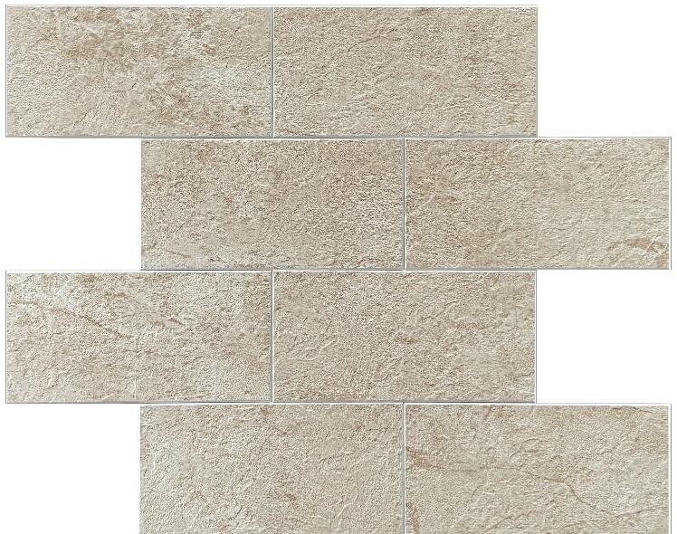 Adhésif décoratif, Wall Tile Premium sandstone, beige, 30.5 cm x 30.5 ...