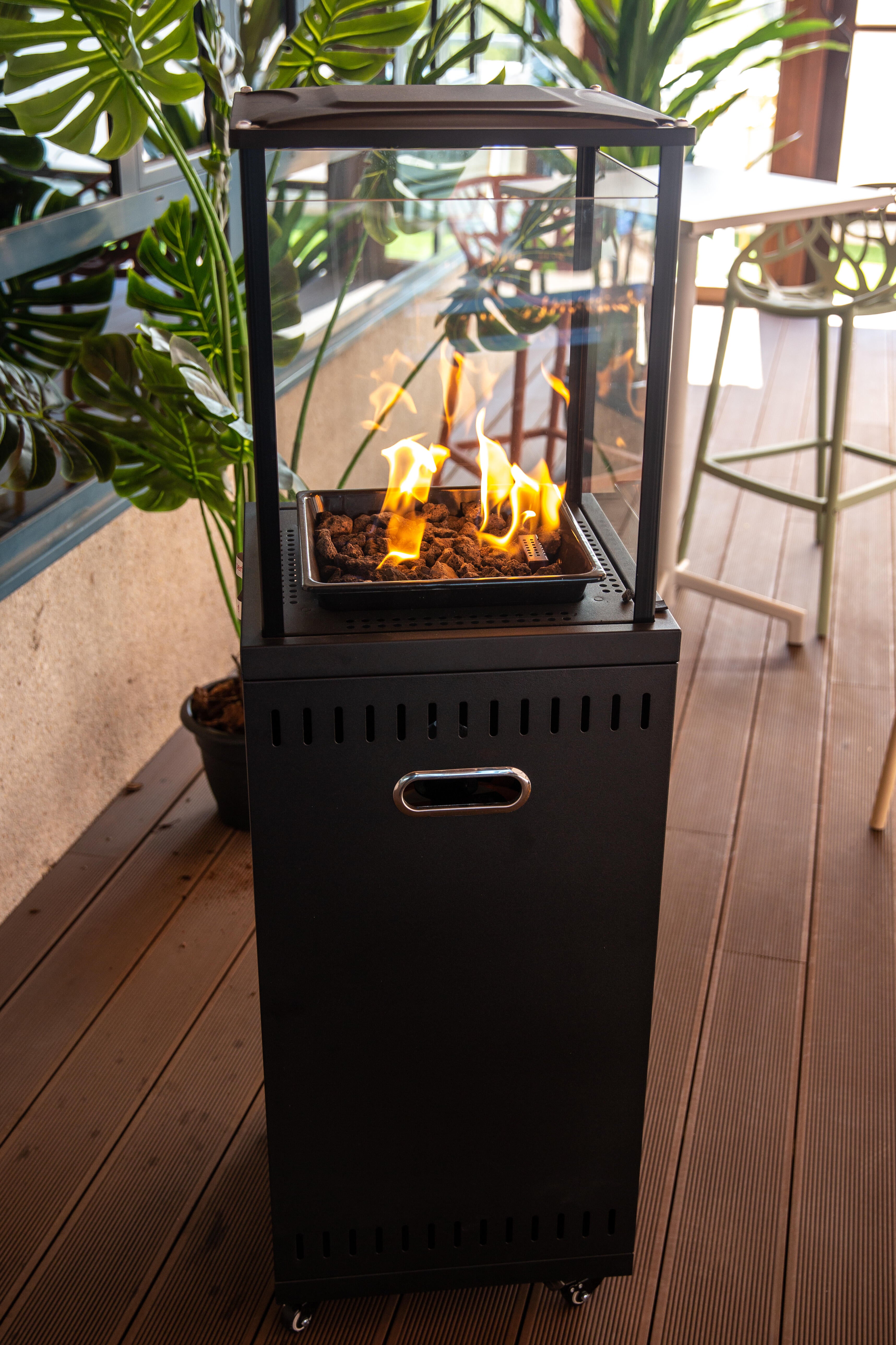 Estufa de gas para exterior BRITEC Samoa | Leroy Merlin