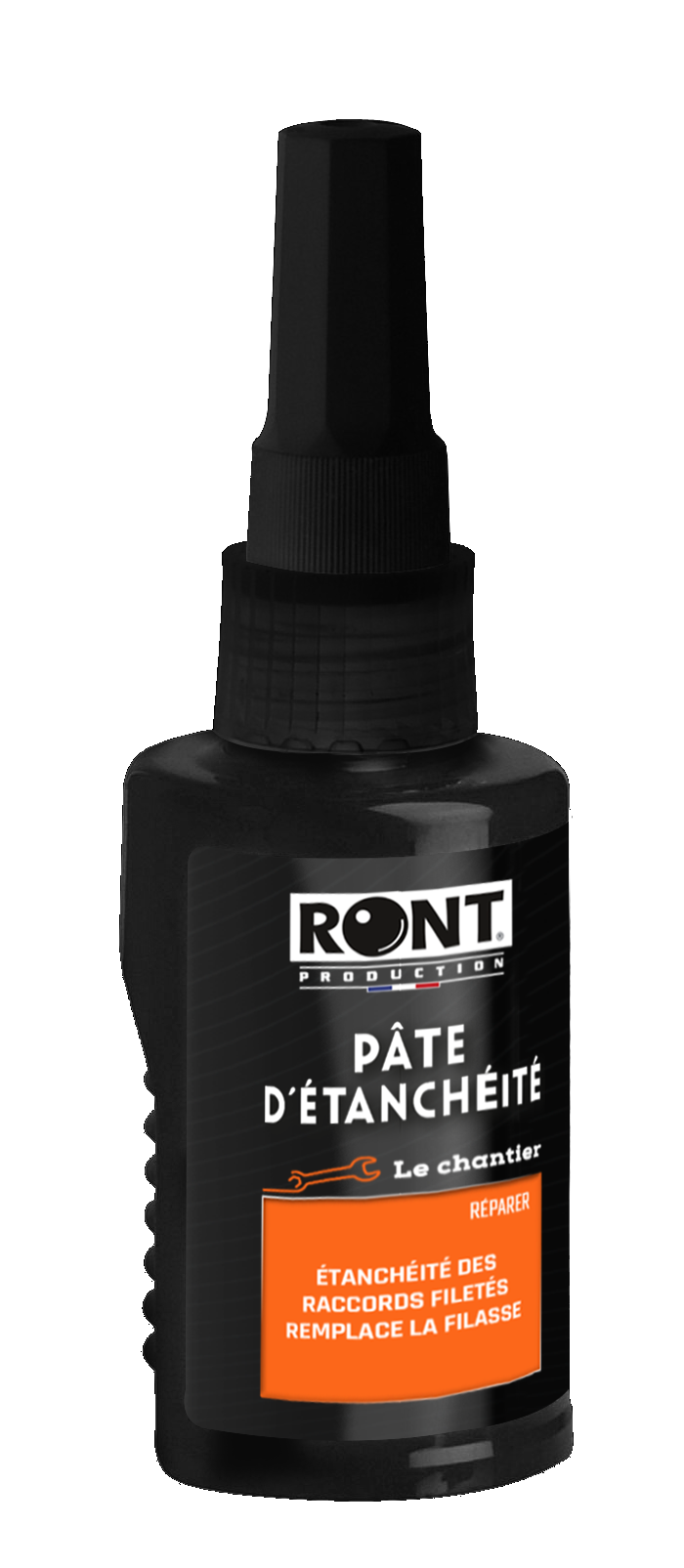 Pâte d'étanchéité spéciale filetage en burette, 50 ml RONT PRODUCTION ...
