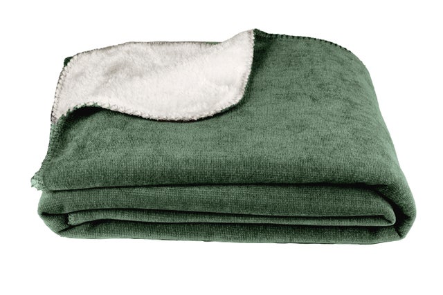 Plaid vert au meilleur prix | Leroy Merlin