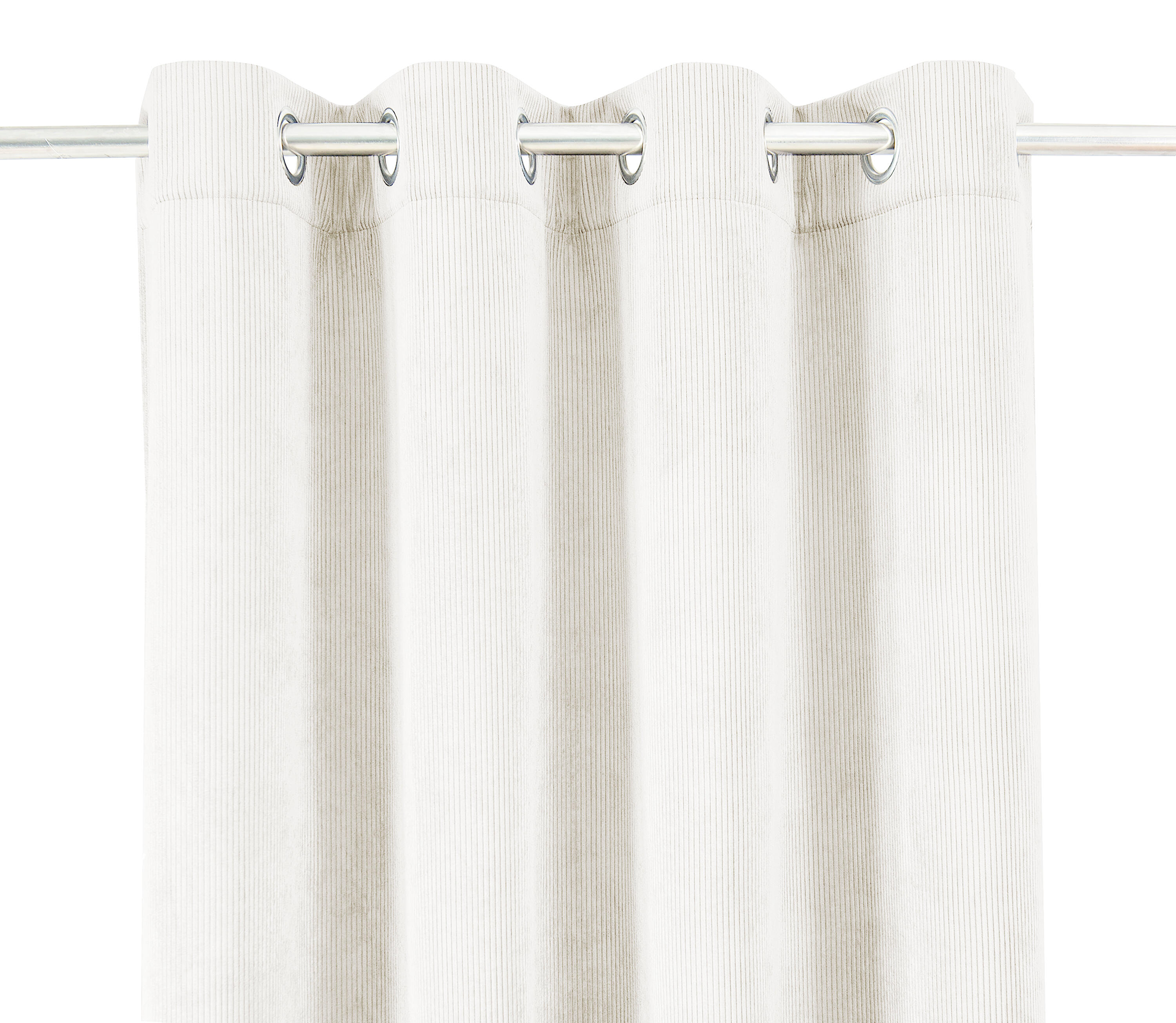 Rideau occultant, Glasgow, blanc H.260 x l.140 cm | Leroy Merlin