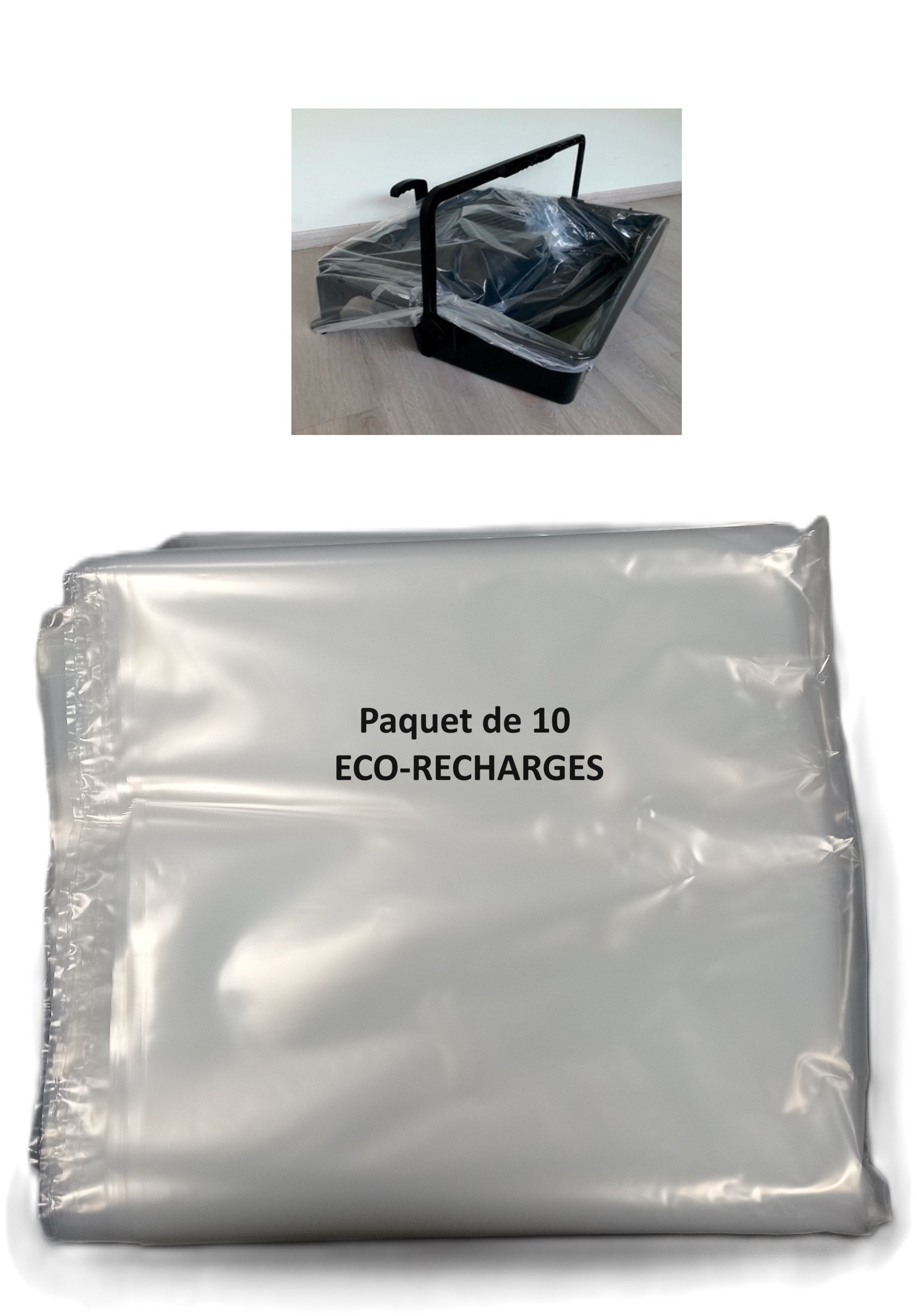 Lot de 10 recharges pour bac NESPOLI en 500 | Leroy Merlin
