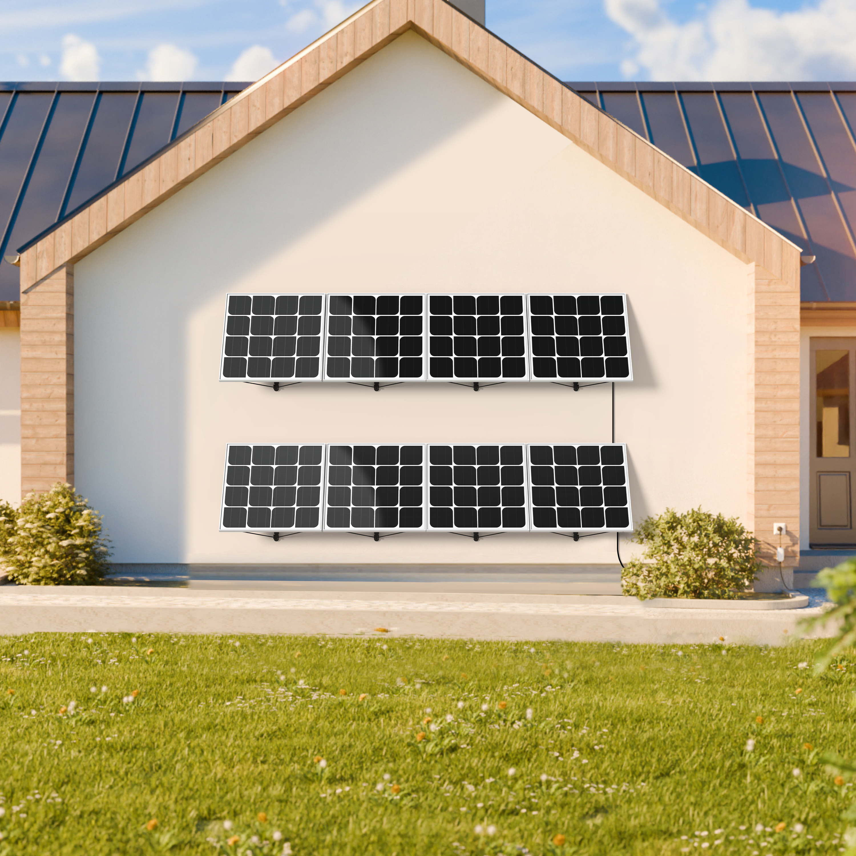 Kit extensible panel solar enchufable BEEM Serenity 420W | Leroy Merlin