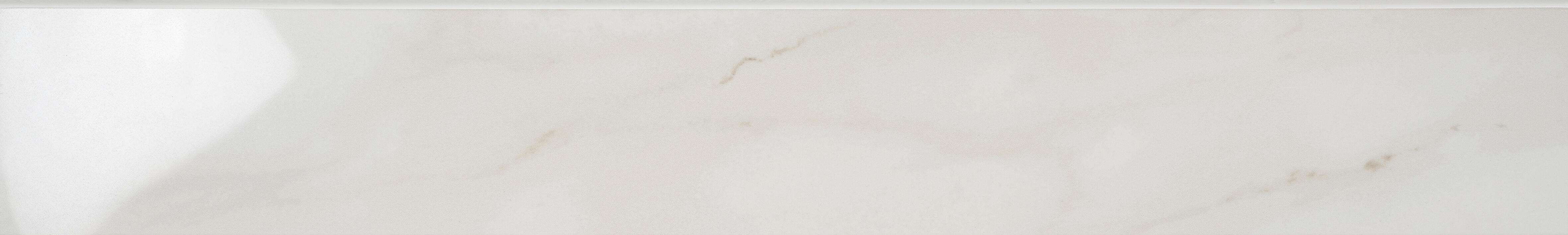 Rodapié porcelánico Tresana 60x9 cm mármol blanco | Leroy Merlin