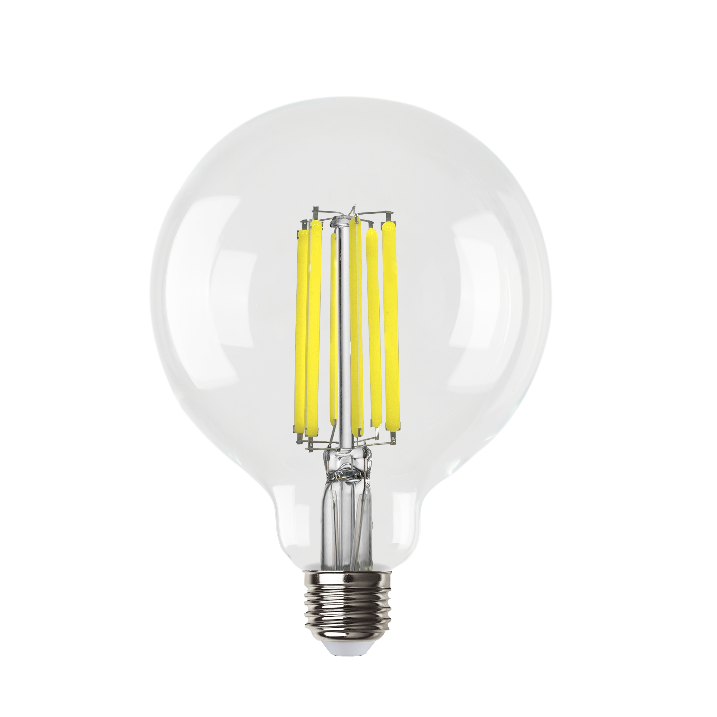 Lampadina LED filamento, E27 bulbo, trasparente, 7.2W= classe energetica A, LEXMAN | Leroy Merlin