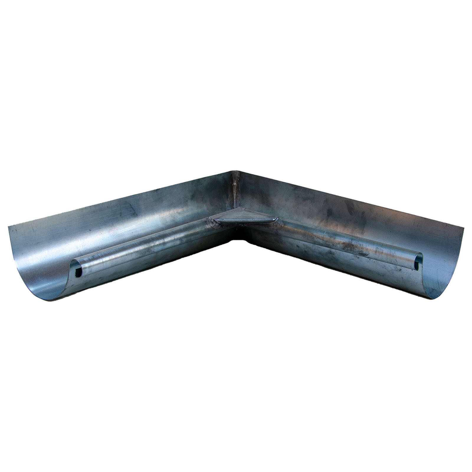 Angle rentrant embouti zinc gris LMC VIRANO, Dév.16 cm | Leroy Merlin