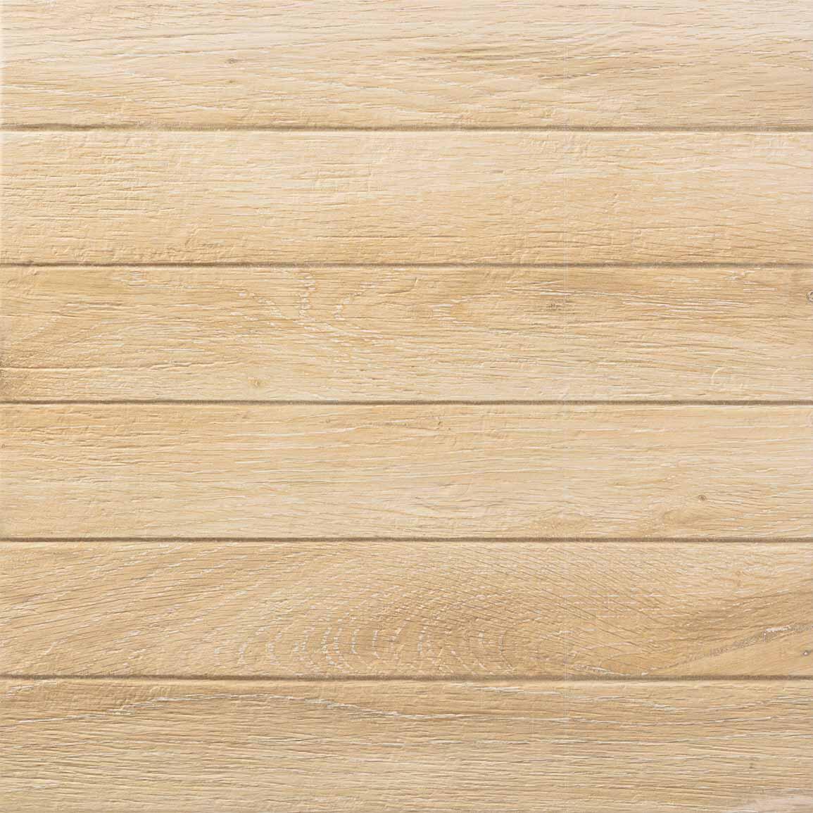 Suelo porcelánico Irazu efecto madera miel 45x45 cm C3 | Leroy Merlin