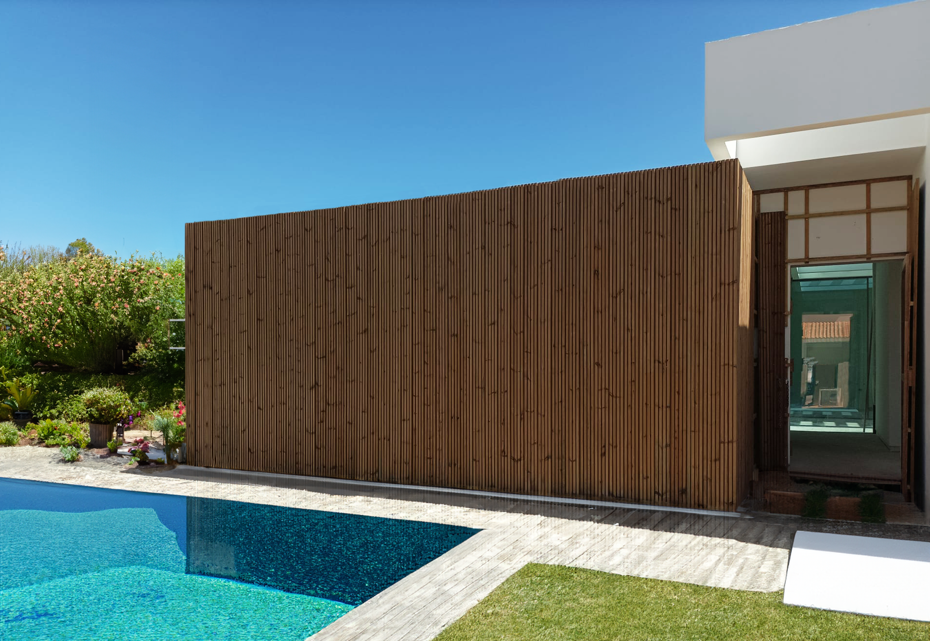 Lama para panel de madera de 2.8 x 210 cm | Leroy Merlin
