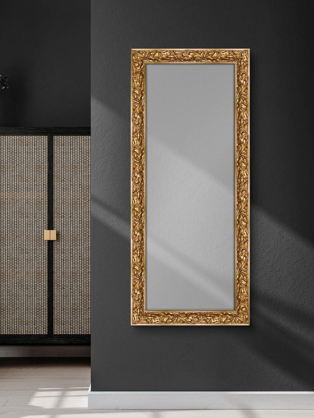Miroir doré baroque au meilleur prix | Leroy Merlin