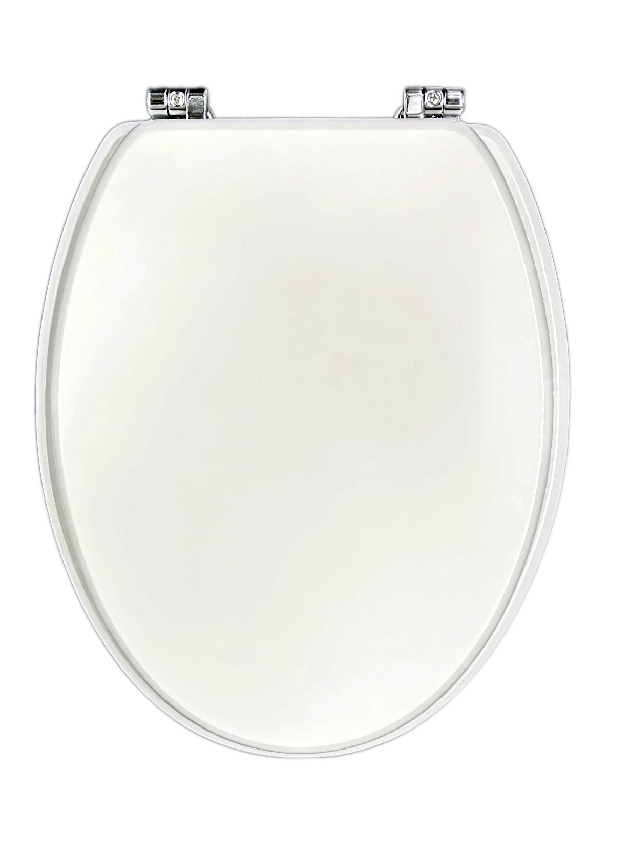 Copriwater ovale dedicato per serie sanitari mdf bianco | Leroy Merlin