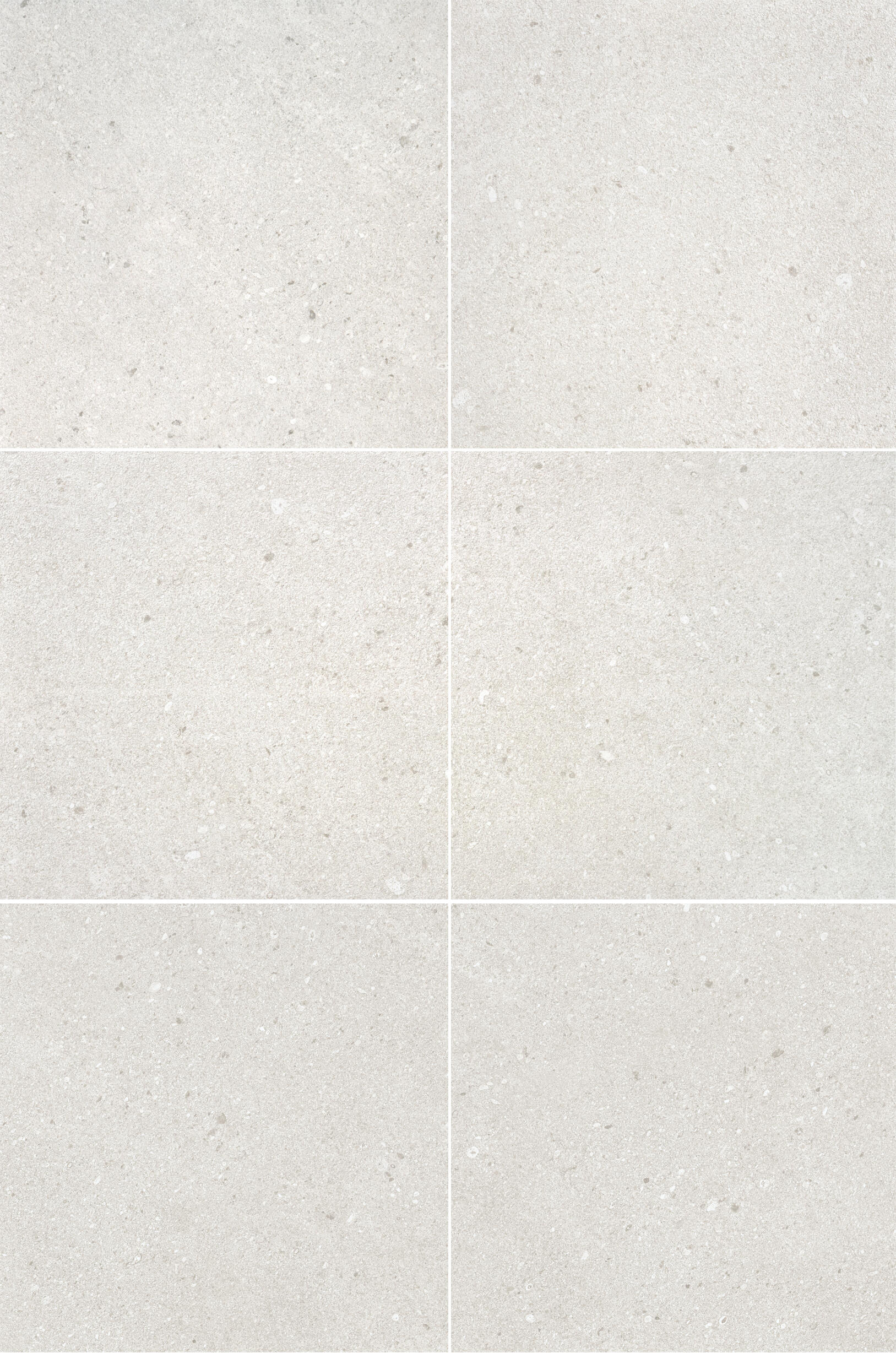 Suelo porcelánico Stonetech efecto piedra blanco 60x60 cm C2 ROCA TILES ...