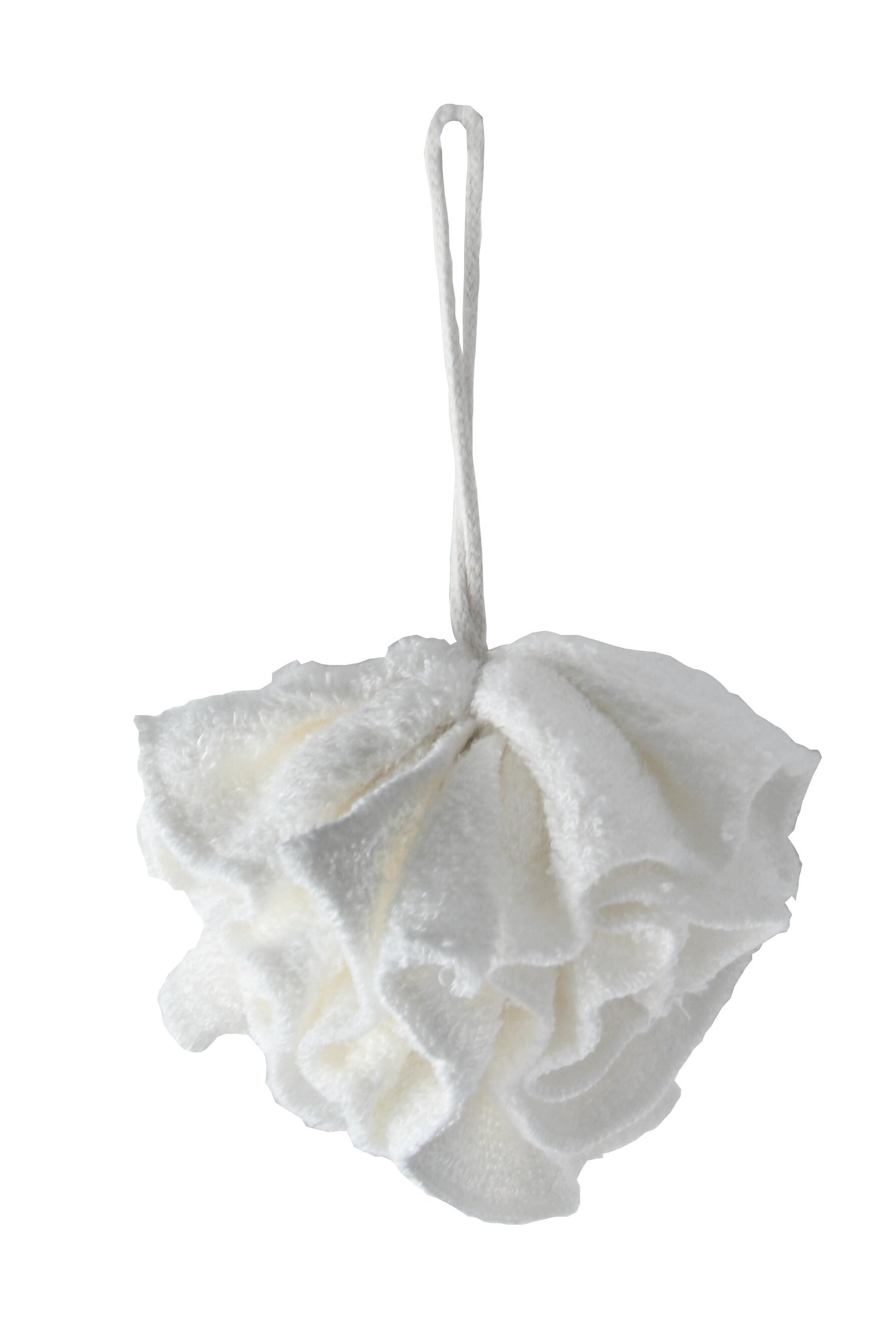 Fleur de douche coton blanc, Bambou | Leroy Merlin