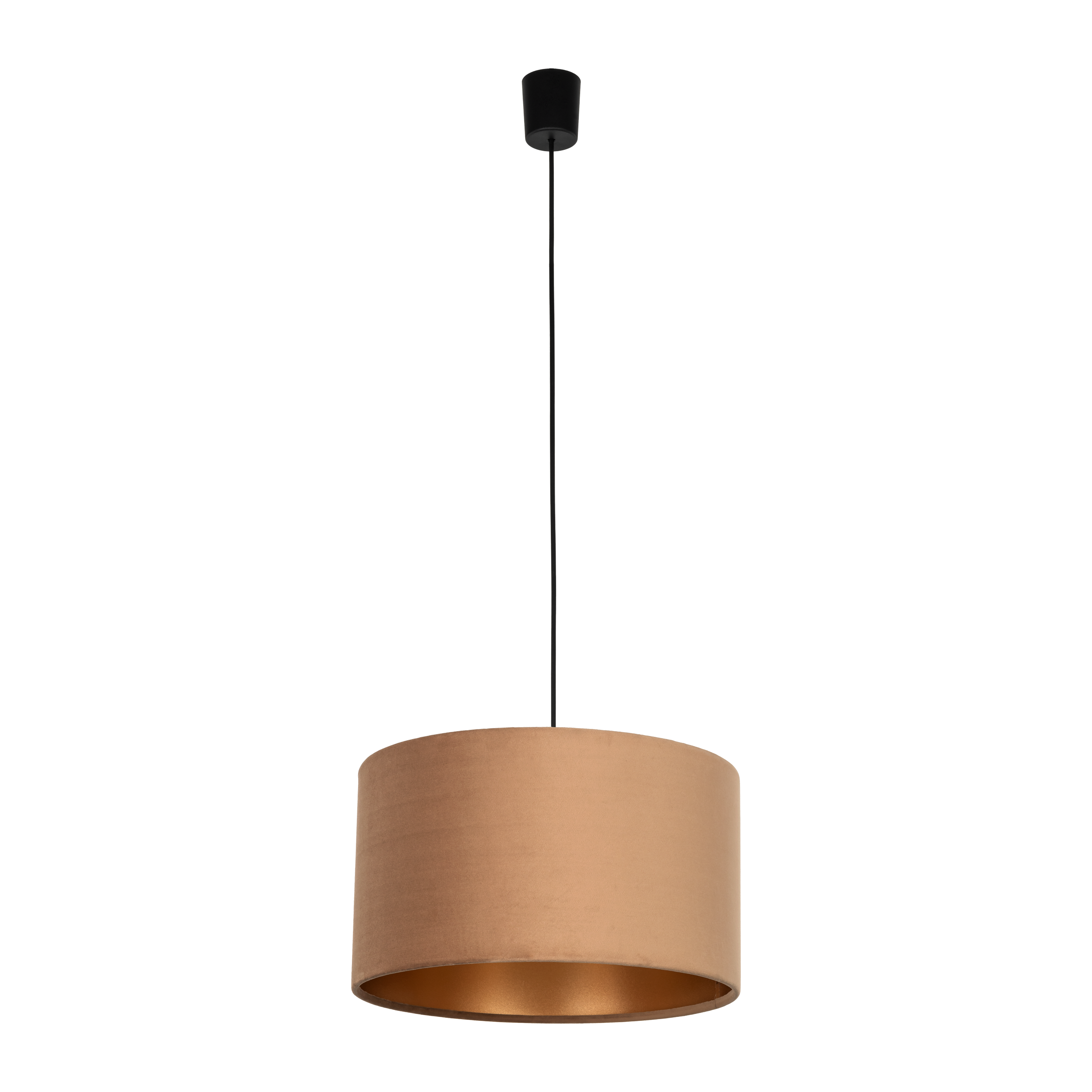 Lampa wisząca Tercio beżowa E27 Tk Lighting - Leroy Merlin