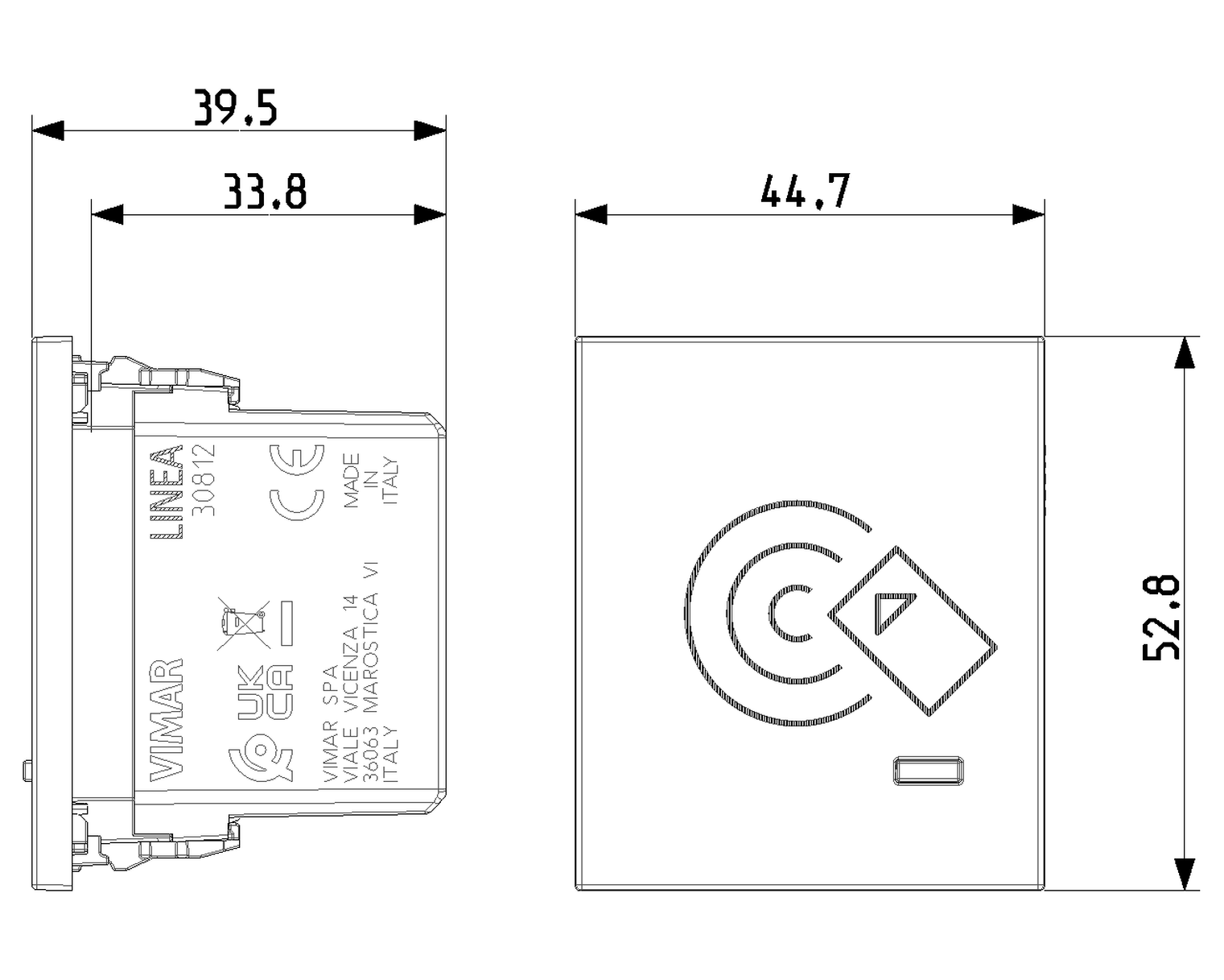 Rfid tags VIMAR fuoriporta NFC/RFID connesso IoT bianco | Leroy Merlin