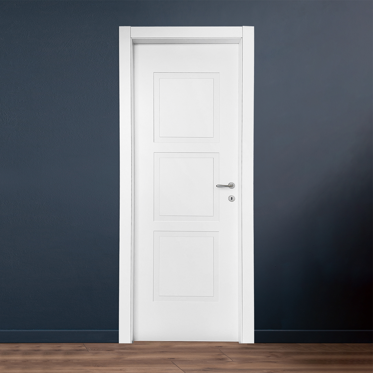 Porta battente Cadrel bianco L 70 x H 210 cm sinistra | Leroy Merlin