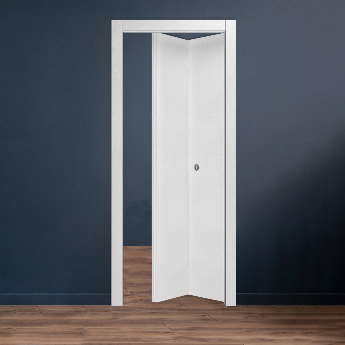 Porta pieghevole a libro simmetrica Demios bianco L 80 x H 210 cm ...