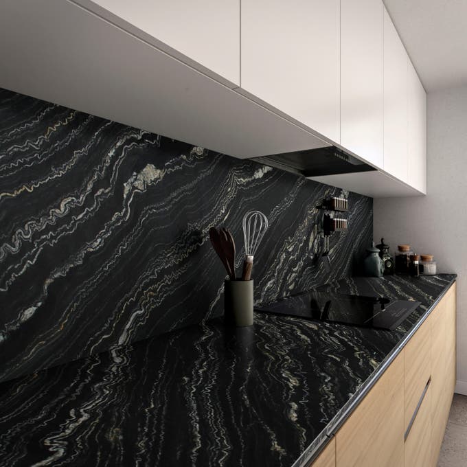 Encimeras de granito de colores: elegancia natural para la cocina ...