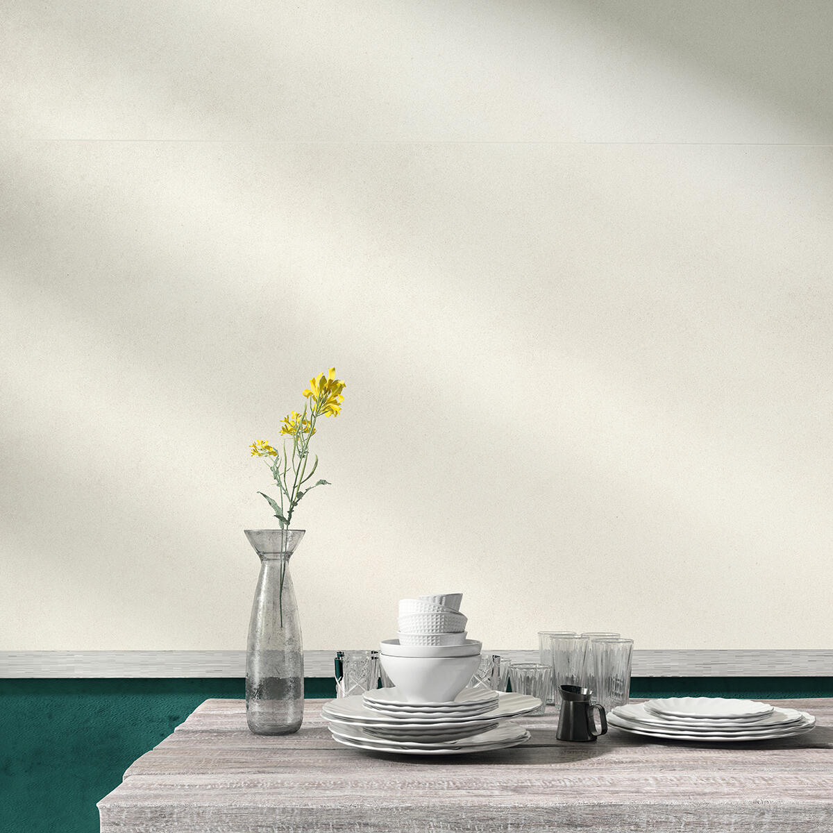 SPC da incollare per rivestimento Oryx Beige Sp 3 mm CERAMIN 3.065 m² ...