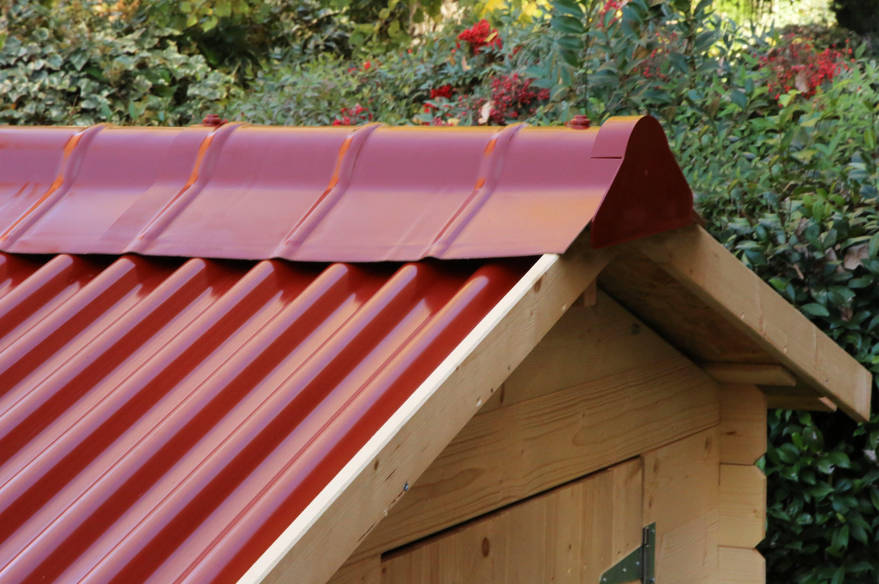 Placa ECOLINA roja Siena 200x110,4x1,8mm onda pequeña | Leroy Merlin