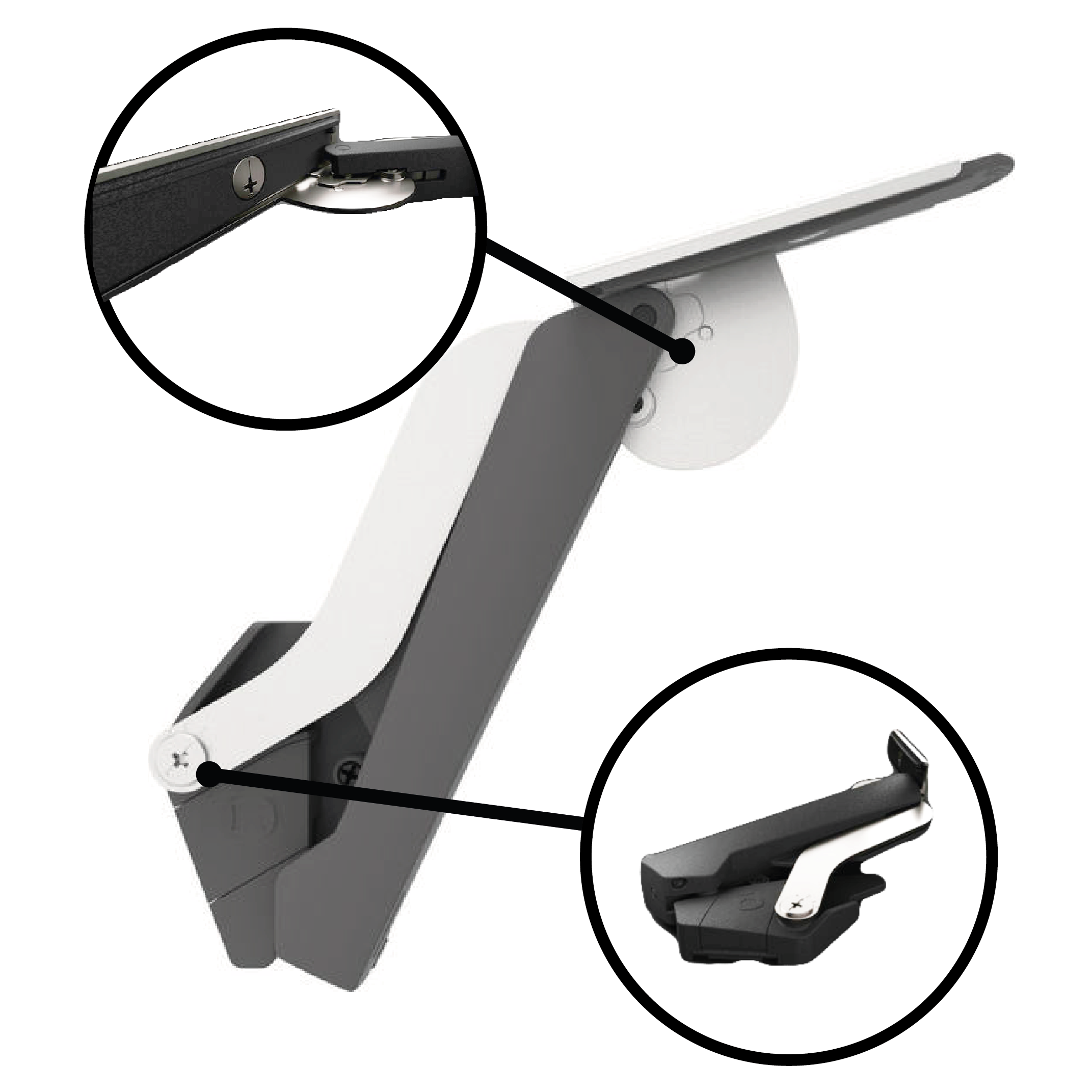 Sistema de puerta elevable con amortiguador Freespace H384-480 W60-80 ...