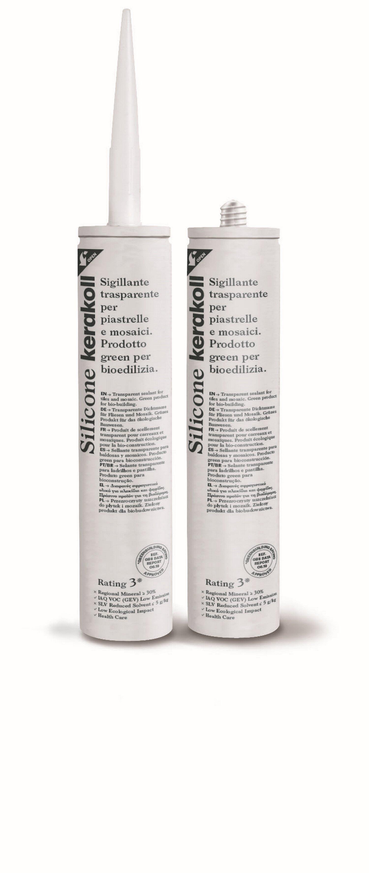 Silicona KERAKOLL 310 ml transparente | Leroy Merlin